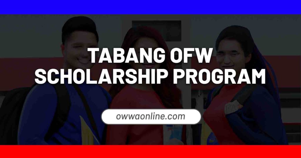 OWWA Tabang OFW Financial Assistance Program - OWWA Online