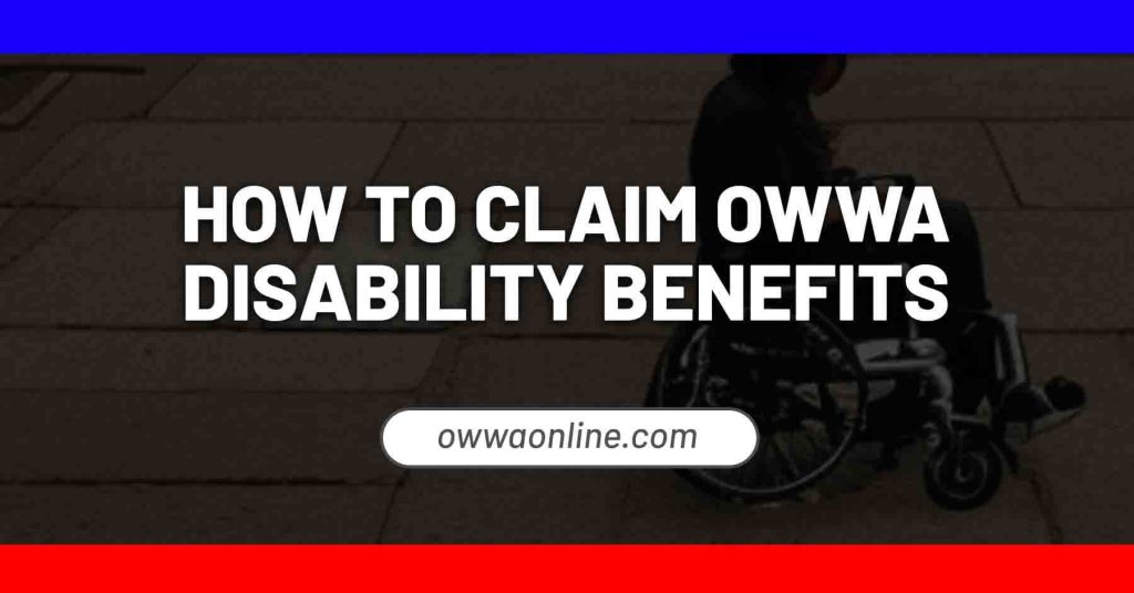 Apply for OWWA Disability Benefits - OWWA Online